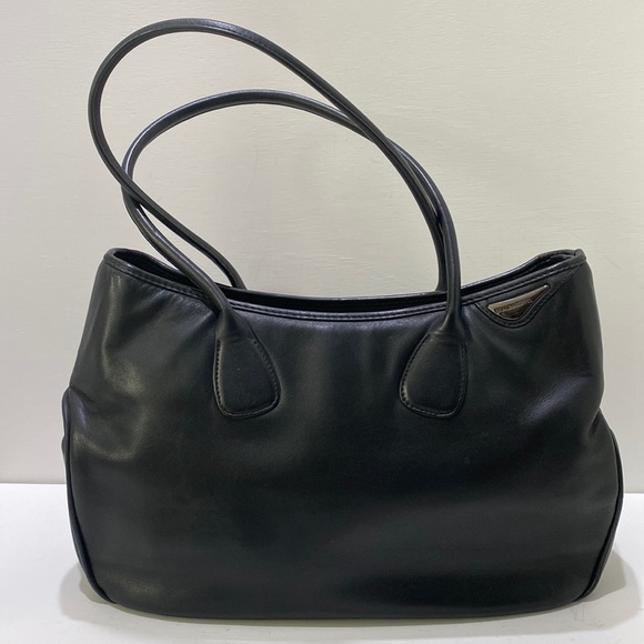Braun Buffel | Bags | Braun Buffel Germany Black Leather Shoulder Bag ...